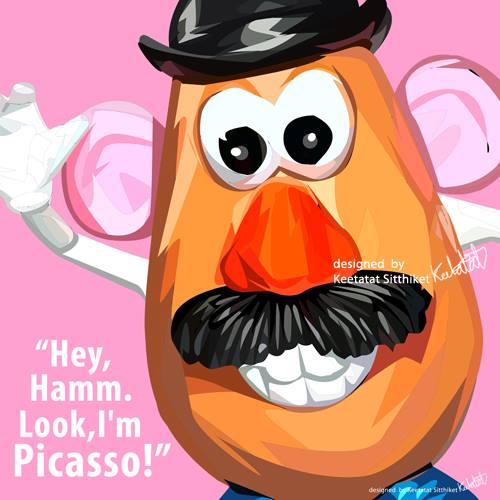 Mr Potato Head Picasso Toy
